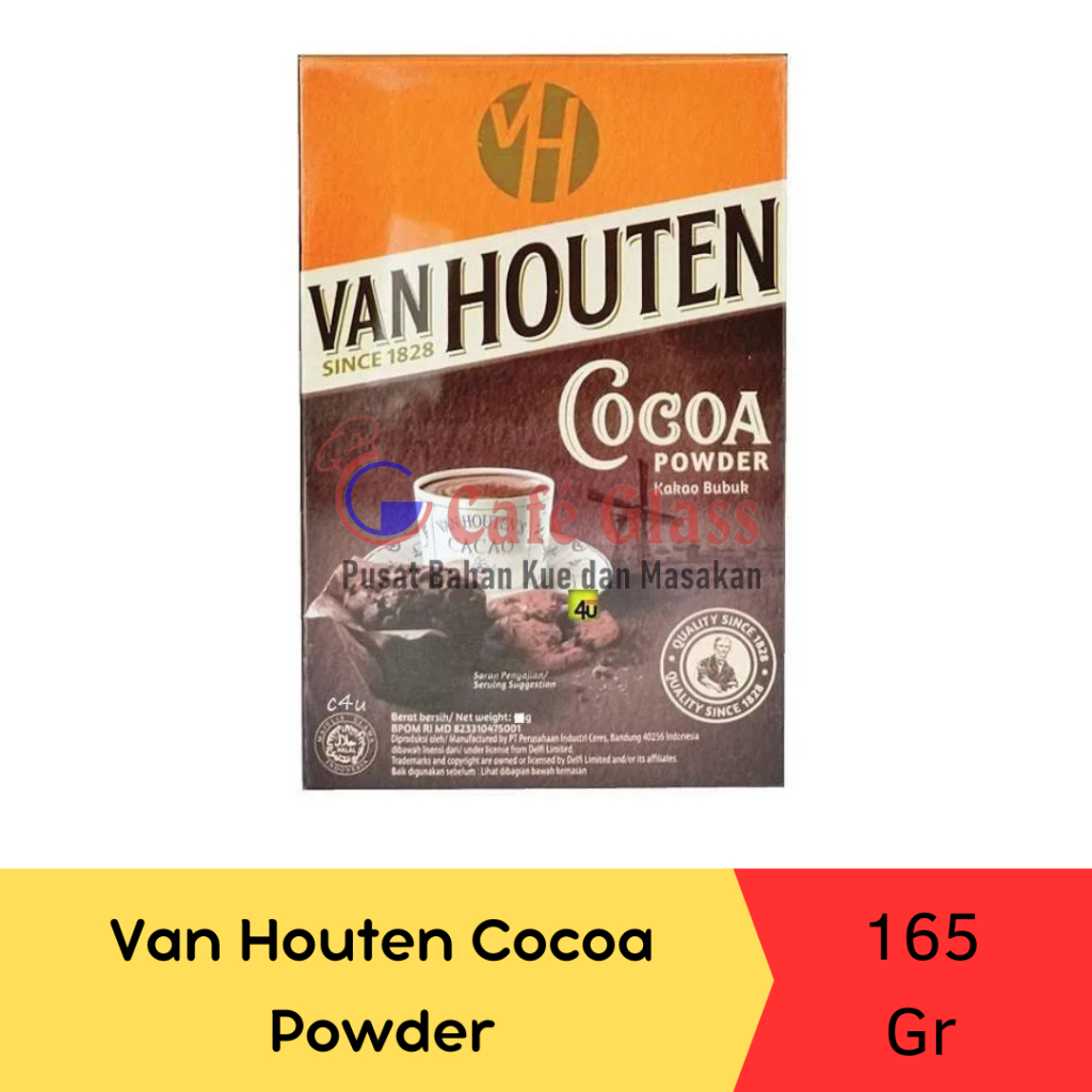 Jual Van Houten Cocoa Powder 165Gr | Shopee Indonesia