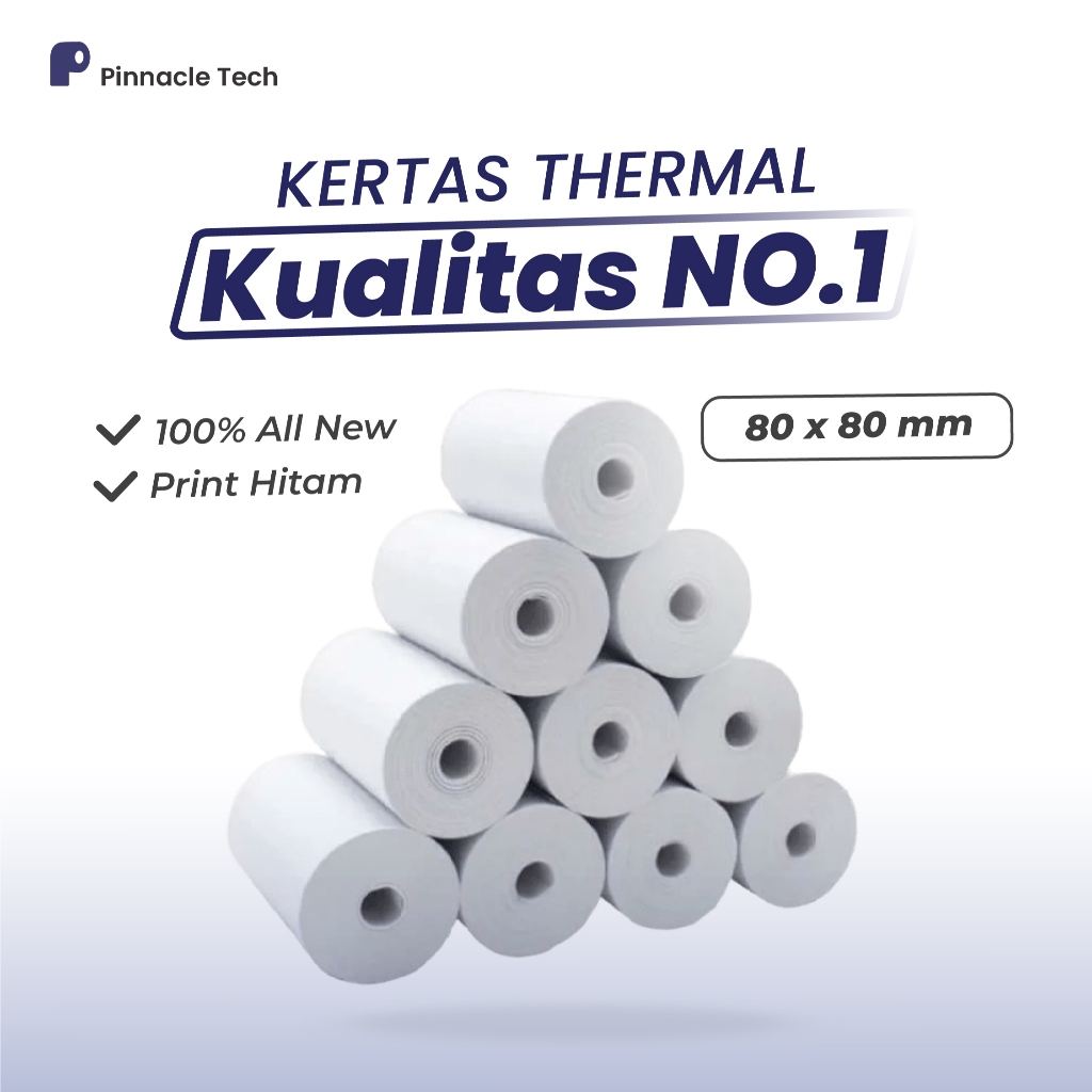 Jual Kertas Thermal Ukuran 80 x 80 Paper Roll | Shopee Indonesia