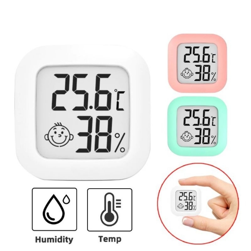 Jual Thermometer Hygrometer Digital LCD Display | Shopee Indonesia