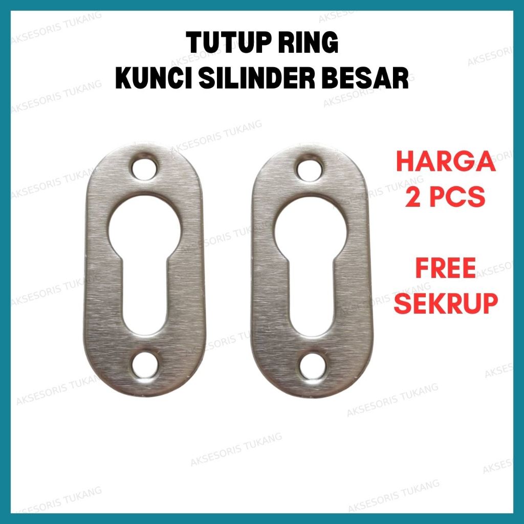 Jual Tutup Ring Kunci Silinder Besar / Tutup Plat Ring Kunci Silinder ...