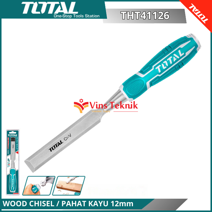 Jual WOOD CHISEL PAHAT KAYU 12mm TOTAL THT41126 | Shopee Indonesia