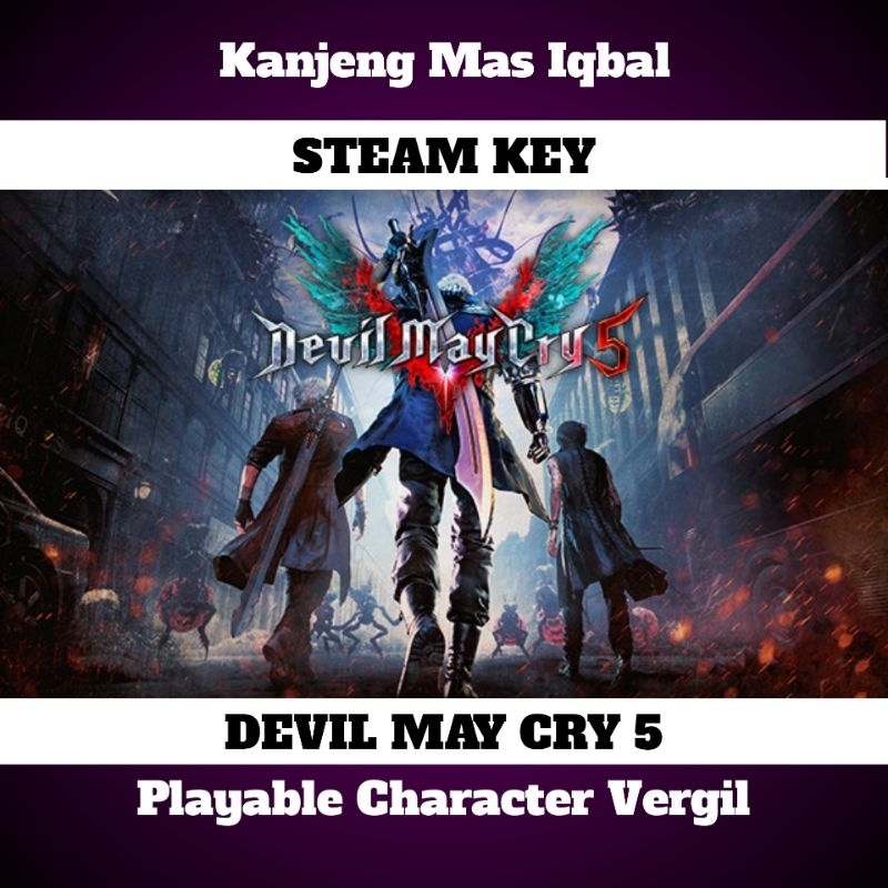 Jual Devil May Cry 5 : Standard Edition + Vergil - Original PC Game Key ...
