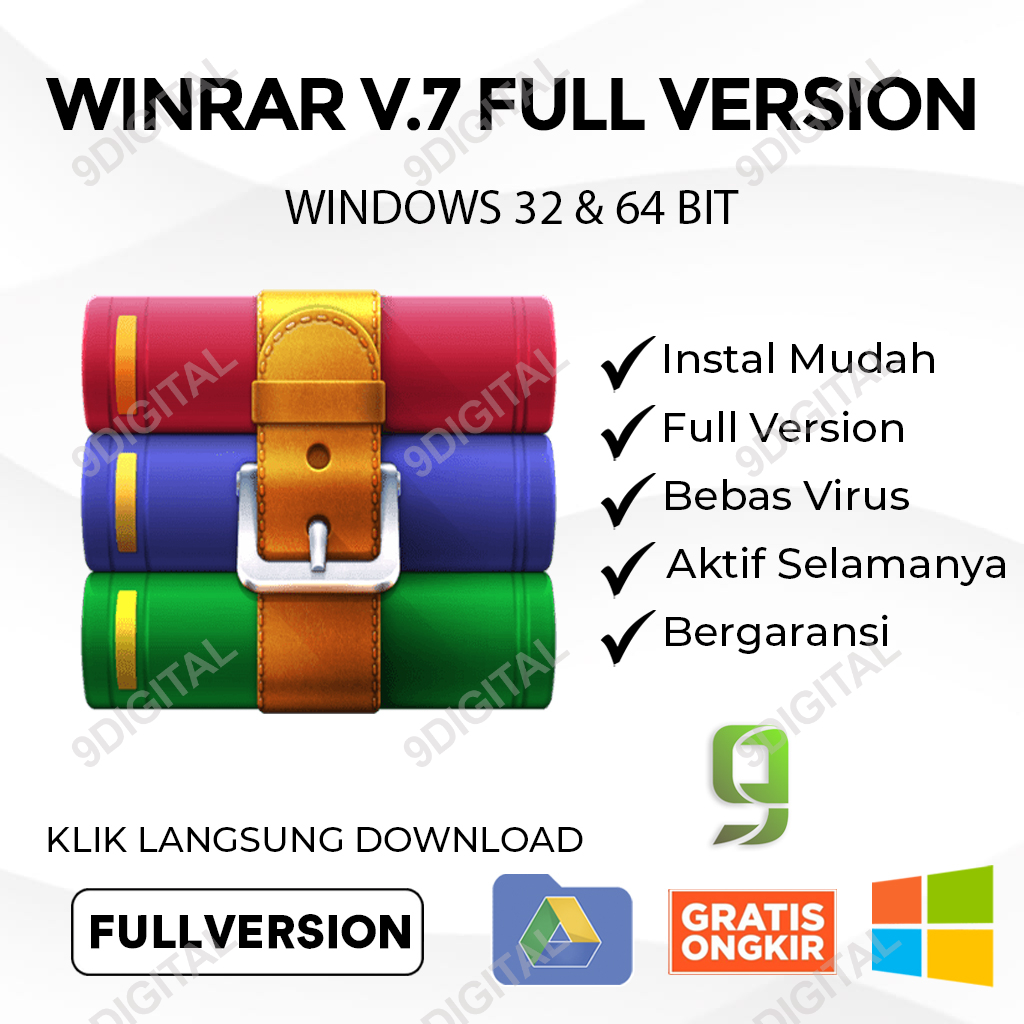 Jual WINRAR V.7 Full Version Lifetime! | Shopee Indonesia