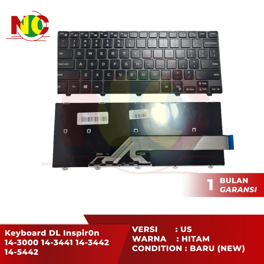 Jual Keyboard Dell Inspir0n 14-5000 14-5447 14-5448 14-5458 14-5459 14 ...