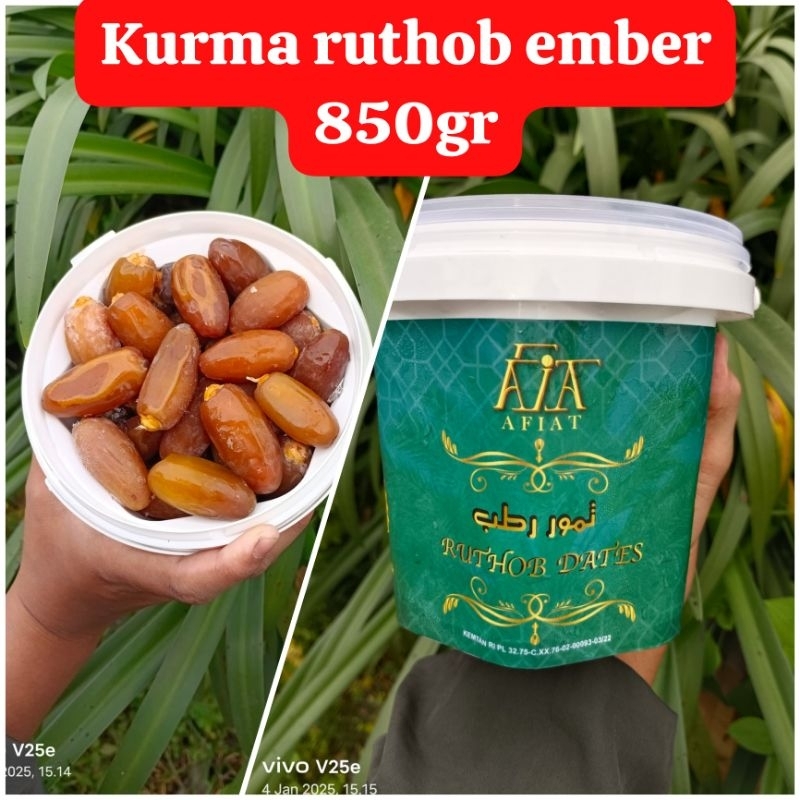 Jual Kurma muda Ruthob 850gr | Kurma muda Ruthob Libya | Shopee Indonesia
