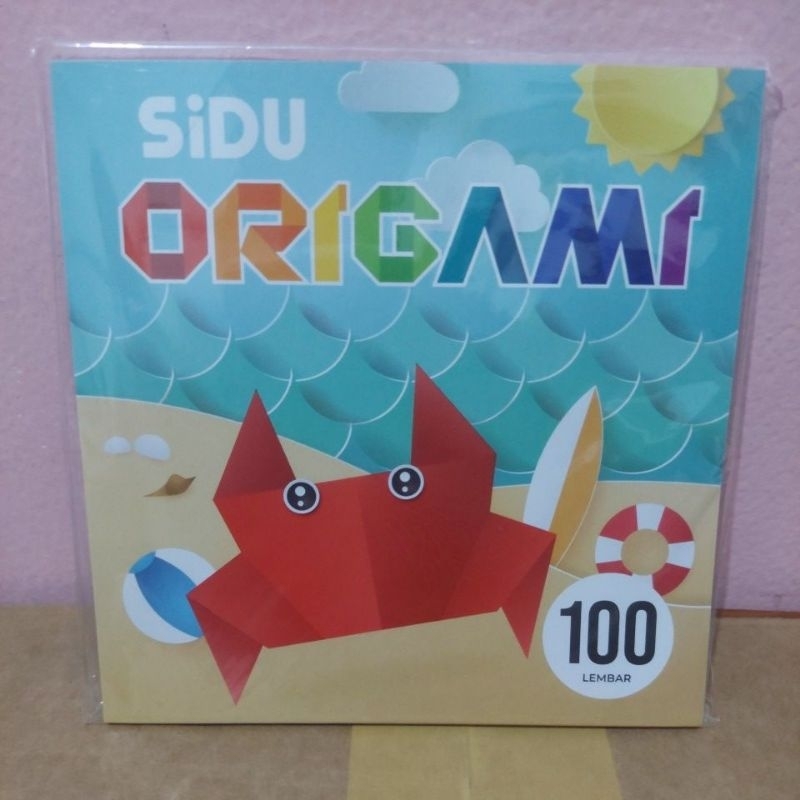 Jual Kertas Origami SIDU 14x14 cm isi 100lembar | Shopee Indonesia
