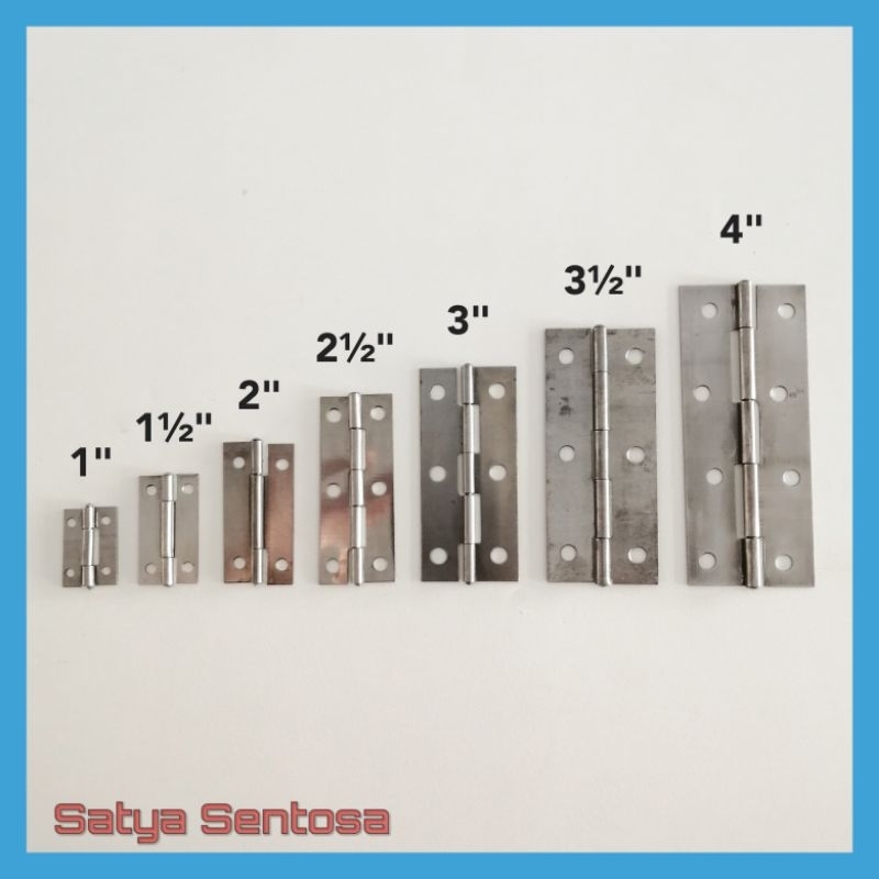 Jual Engsel Besi Tipis 1" 1½" 2" 2½" 3" 3½" 4" per pasang (2 pcs ...