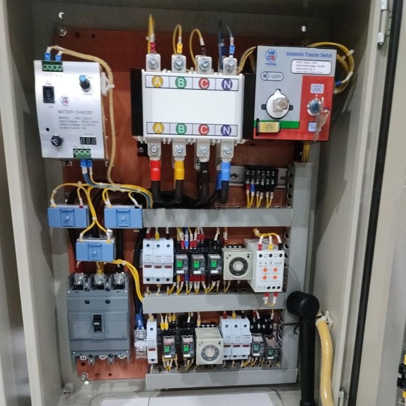 Jual Panel ATS AMF Automatic Transfer Switch 82.5KVA VORGE VRPTSF-125A ...