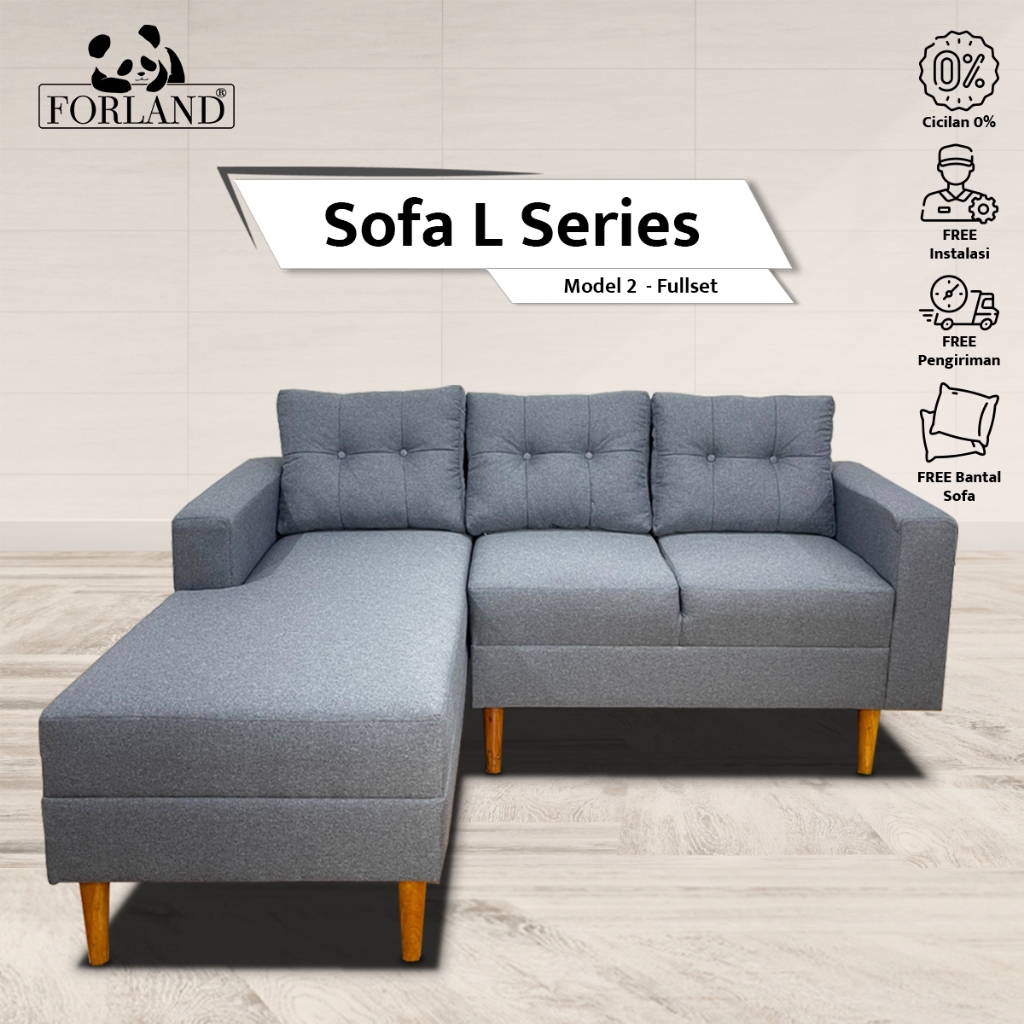 Jual Forland Sofa L Series Model 2 | Shopee Indonesia