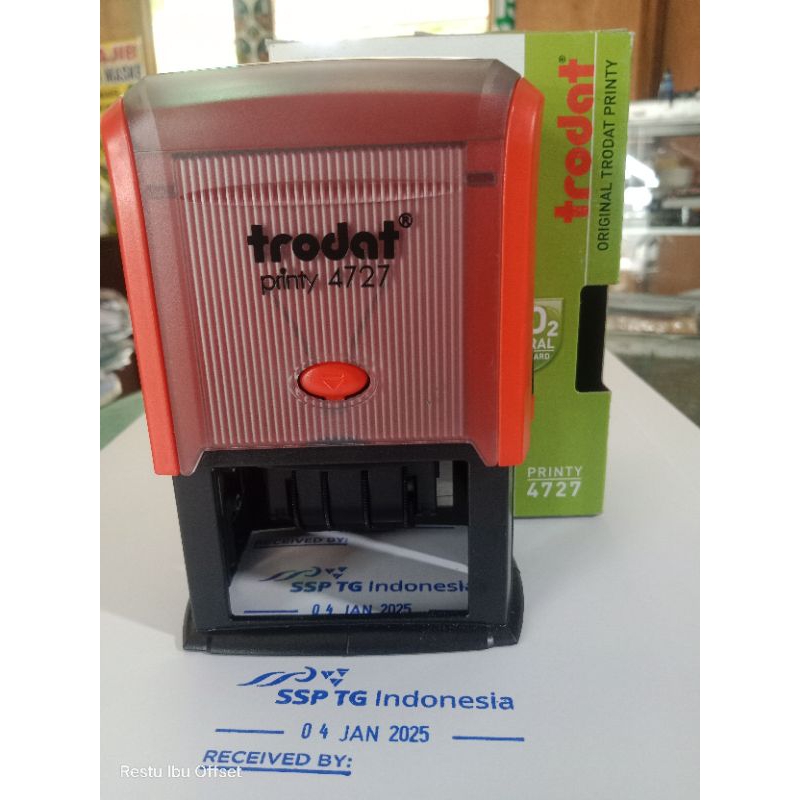 Jual STEMPEL TRODAT 4727 MODEL TANGGAL | Shopee Indonesia