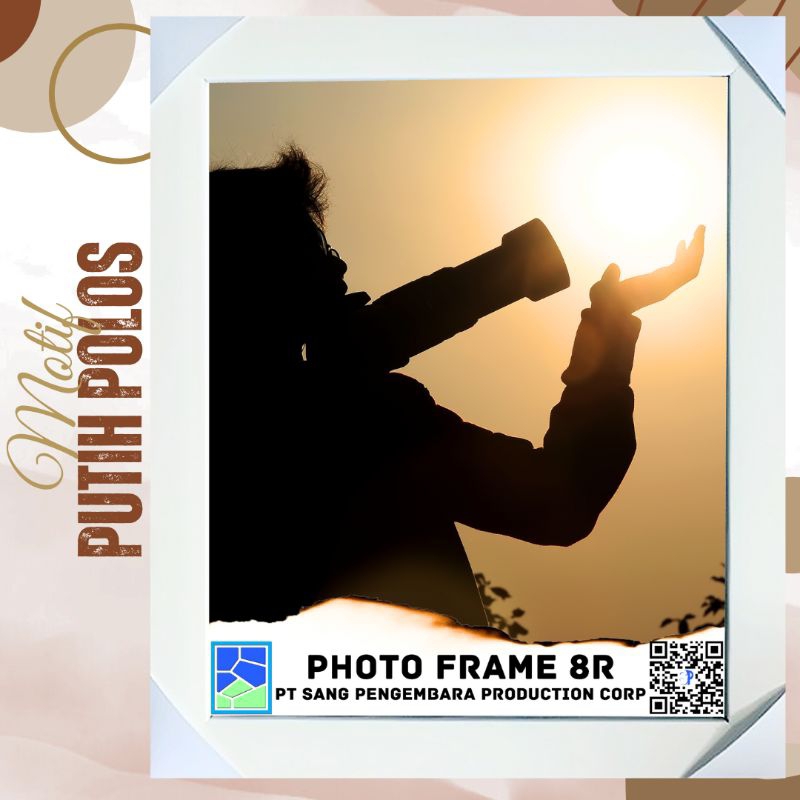 Jual Bingkai Foto 8R Minimalis Polosan Frame Foto Fiber Pigura Warna ...