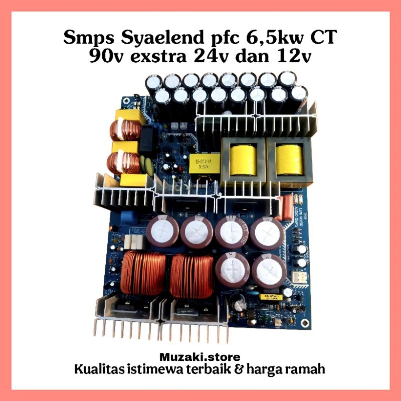 Jual Smps Syaelend pfc 6,5kw CT 90v exstra 24v dan 12v kualitas bagus ...