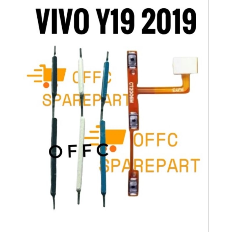 Jual Tombol Flexibel On Off Volume Vivo Y19 2019 Satu Set | Shopee Indonesia