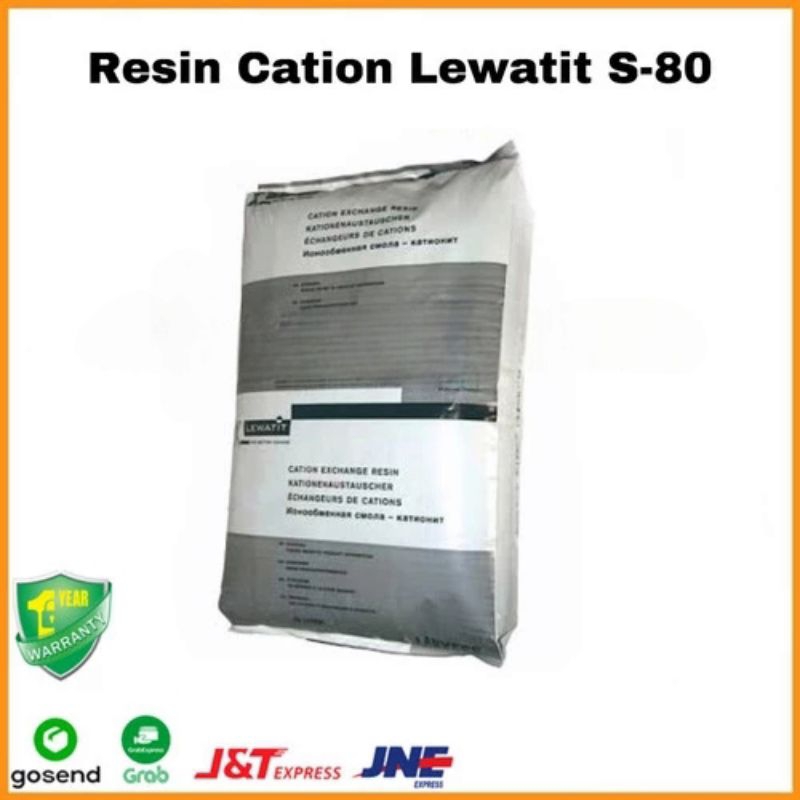 Jual RESIN CATION LEWATIT S-80 SOFTENER CATION LEWATIT | Shopee Indonesia