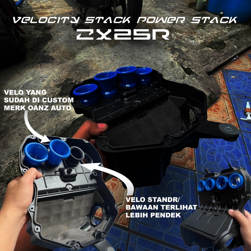 Jual Velocity Stack ZX25R/ POWER STACK ZX25R | Shopee Indonesia