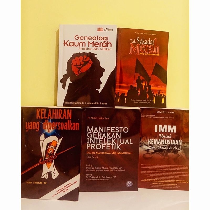 Jual Paket 5 Buku Genealogi kaum merah, tak sekadar merah, kelahiran ...
