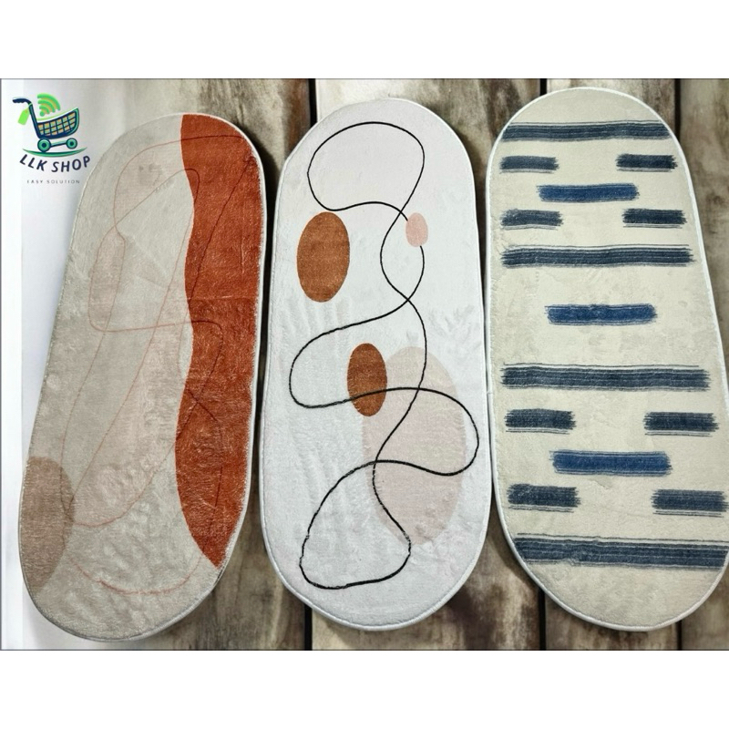 Jual Lap keset/ karpet alas kaki anti slip lembut bulu tebal dan halus ...