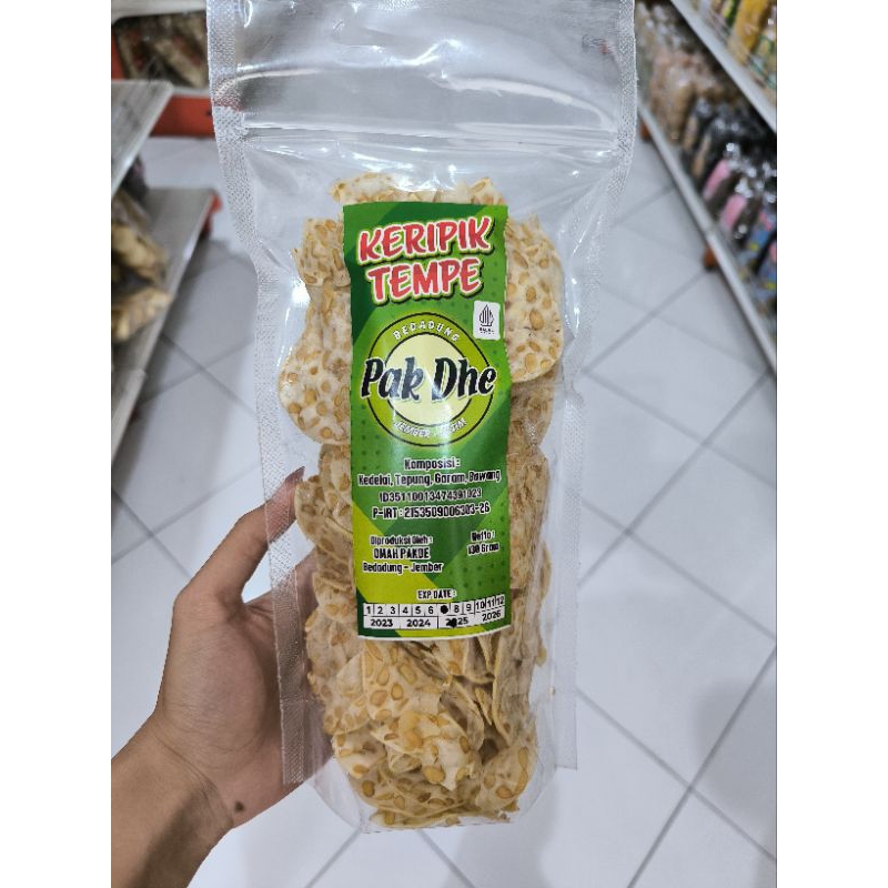 Jual Keripik Tempe Pak Dhe khas Jember | Shopee Indonesia