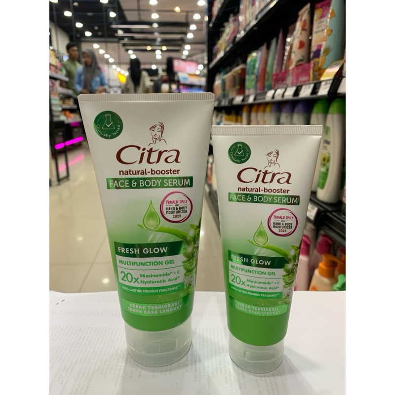 Jual Citra Natural-Booster Face & Body Serum Fresh Glow Multifunction ...