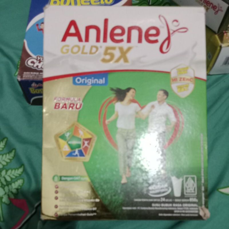 Jual Anlene Gold'5X Original Baru Formula 850gr rasa Plain | Shopee ...