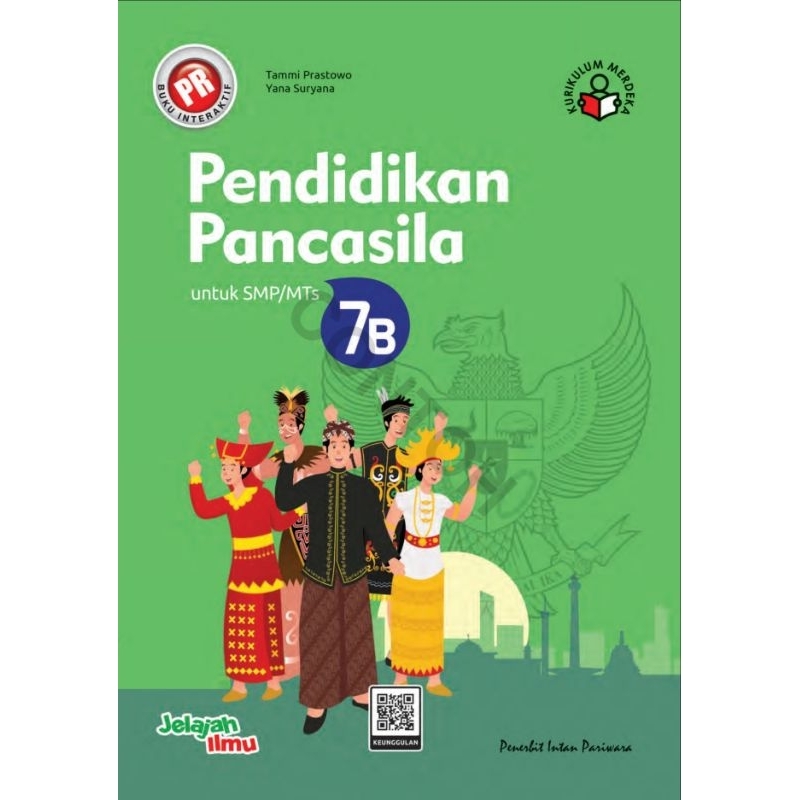 Jual Buku lks pr interaktif pendidikan pancasila, ppkn kelas VII, 7 semester 2 tahun 2024 ...