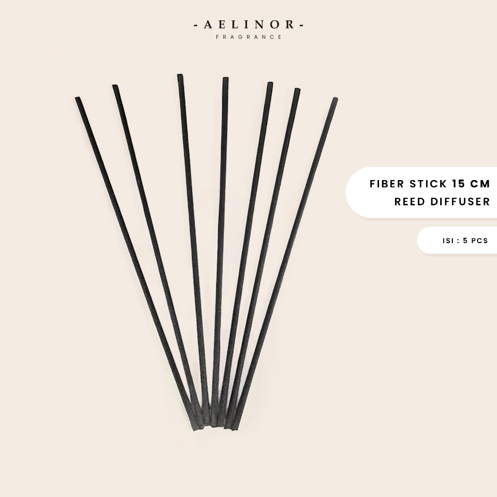 Jual Aelinor Fiber Stick 15CM Reed Diffuser Isi 5 Pcs Batang Diffuser ...