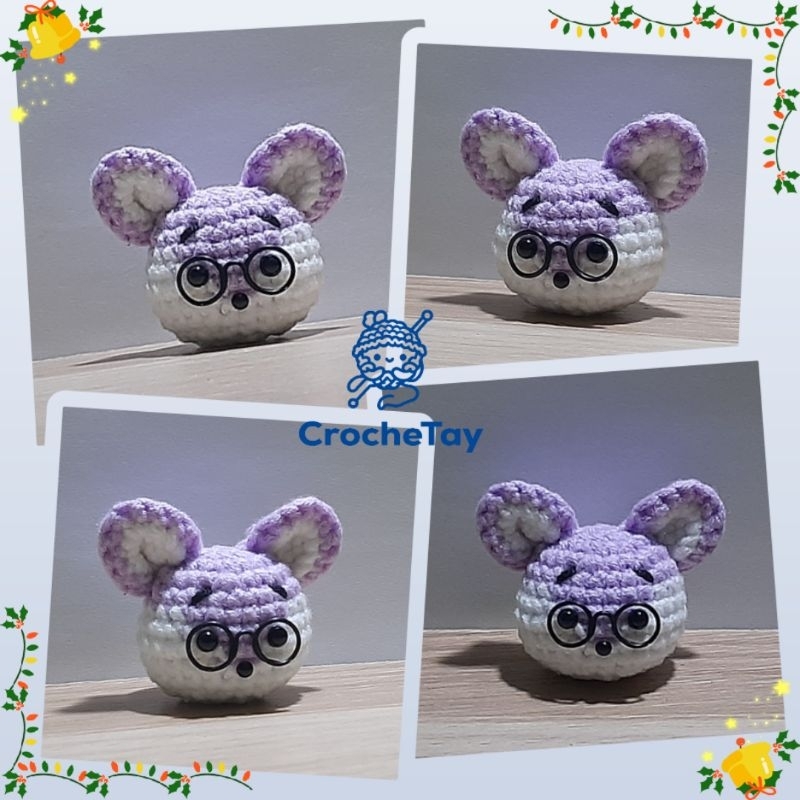 Jual Gantungan Kunci Rajut Seventeen Fox Dungee Wonwoo Amigurumi Mini ...