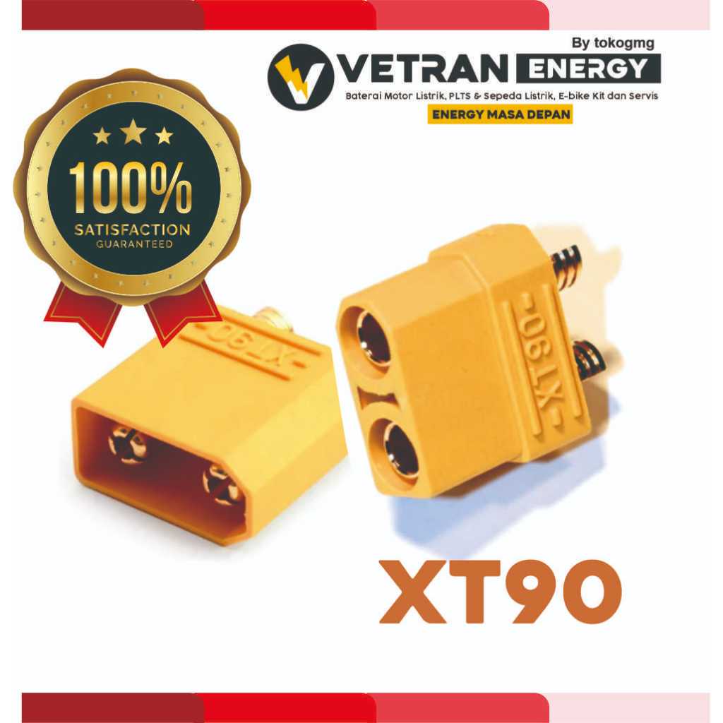 Jual Connector plug XT90 XT-90 konektor female for power connection ...