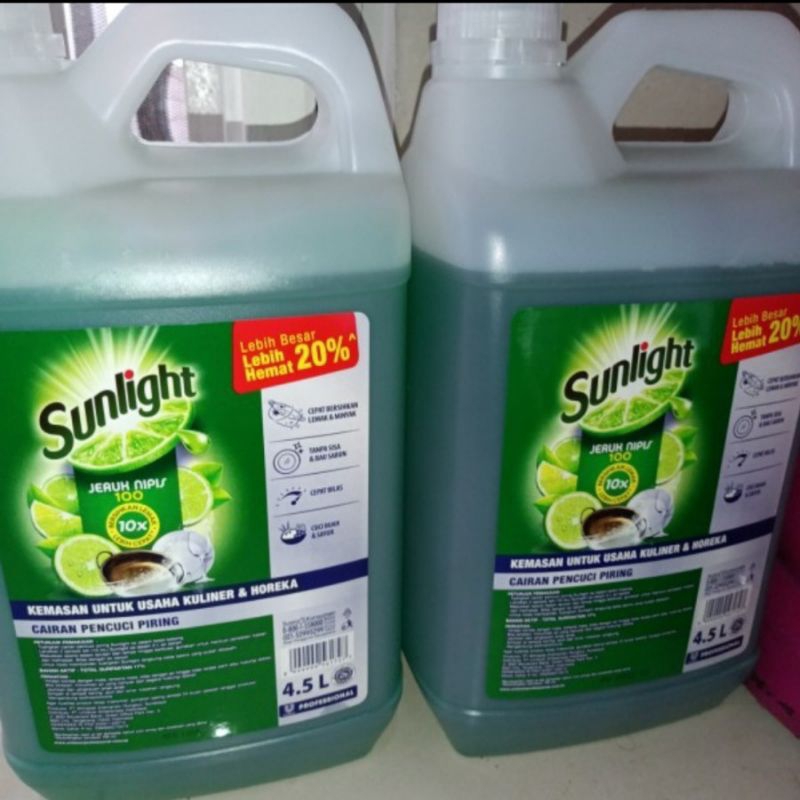 Jual PROMO Sabun Cair Sunlight 5 Liter | Shopee Indonesia