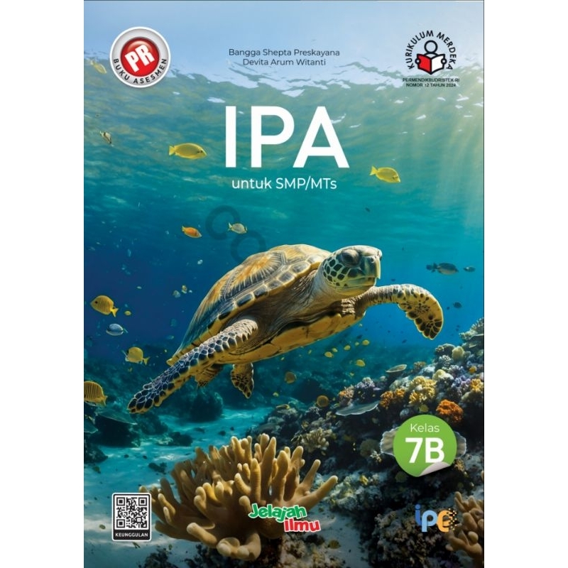 Jual Buku Lks Pr Asesmen IPA SMP Kelas VII, 7 semester 2 kurikulum merdeka tahun 2025 Intan ...