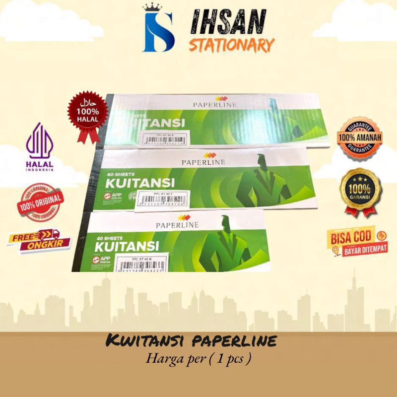 Jual Buku Kwitansi Paper line (1 Pcs) | Shopee Indonesia