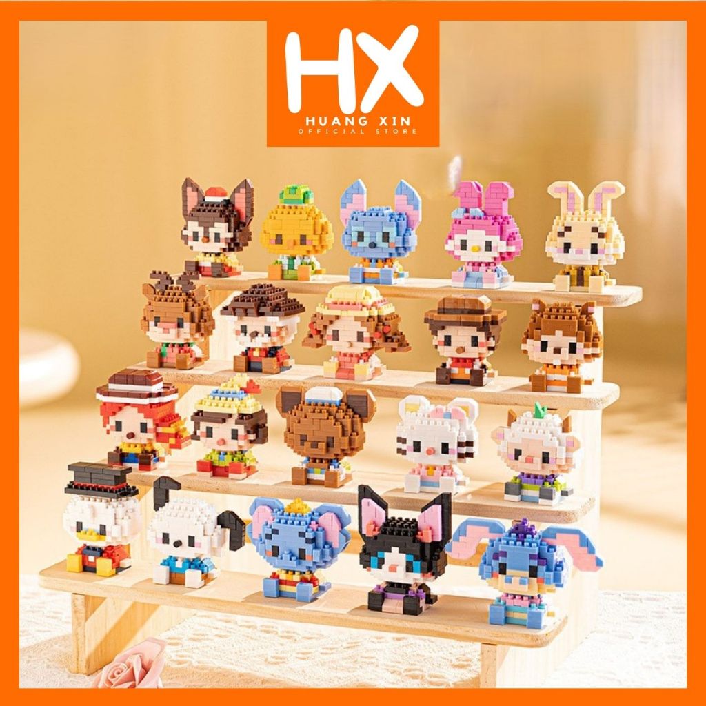 Jual HX Mini Bricks Building Block Toys Puzzle Mainan Anak Balok Susun ...