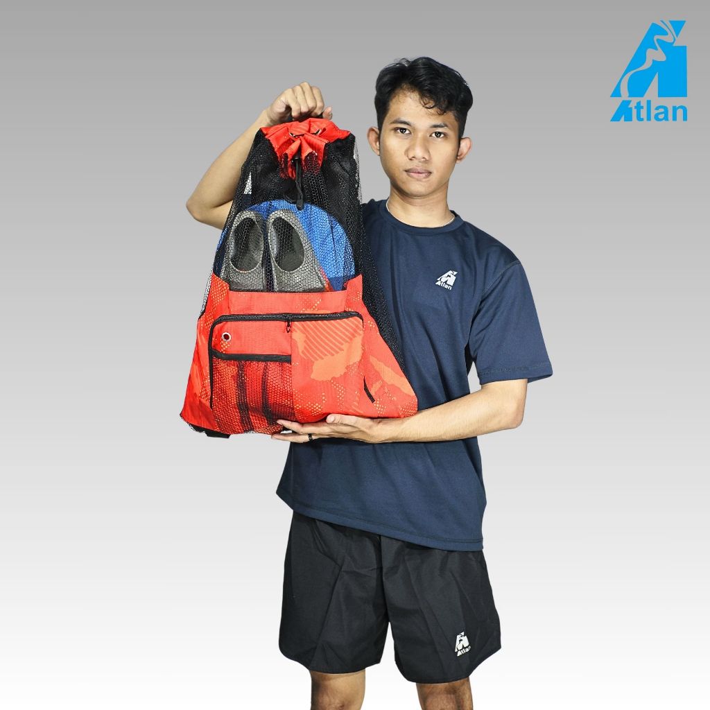 Jual AERONE Tas Sport Renang Jaring Motif Mega mendung | Shopee Indonesia