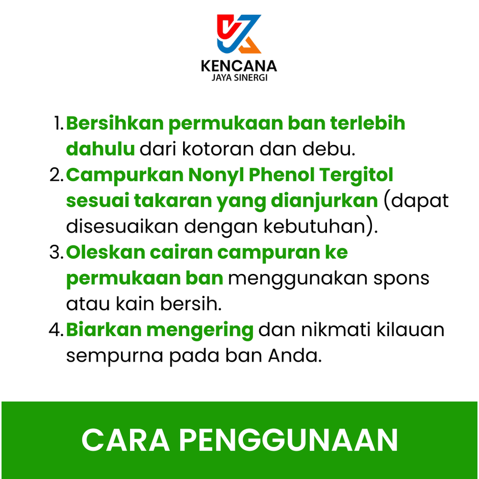 Jual Viral !!! Np 6 / Nonyl Phenol Tergitol 1Kg / Untuk Semir Ban ...