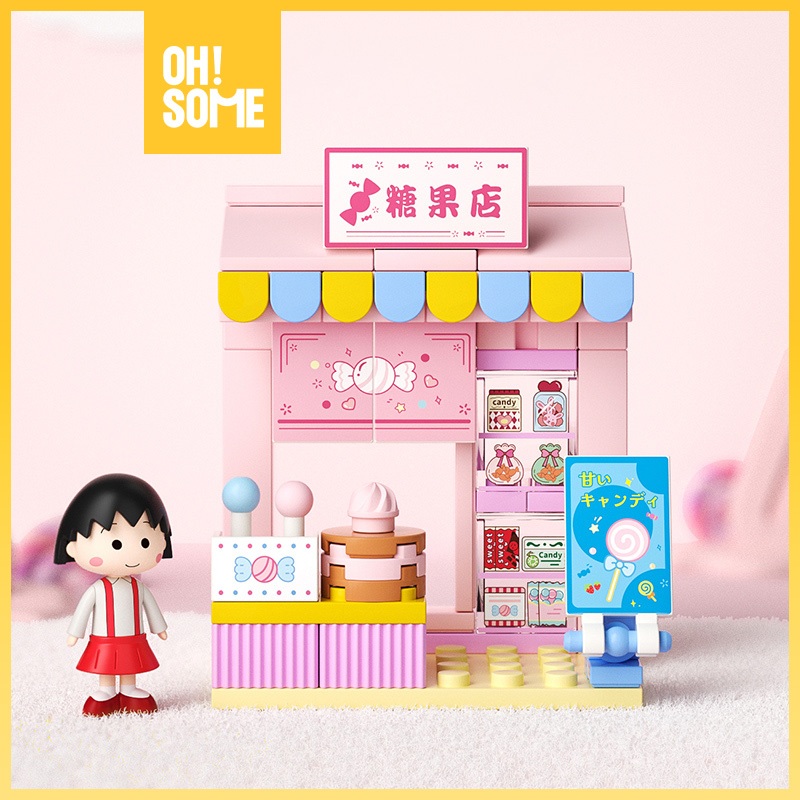 Jual OHSOME Wekki Brick Block Blind Box Gacha Set Koleksi Figure Chibi ...