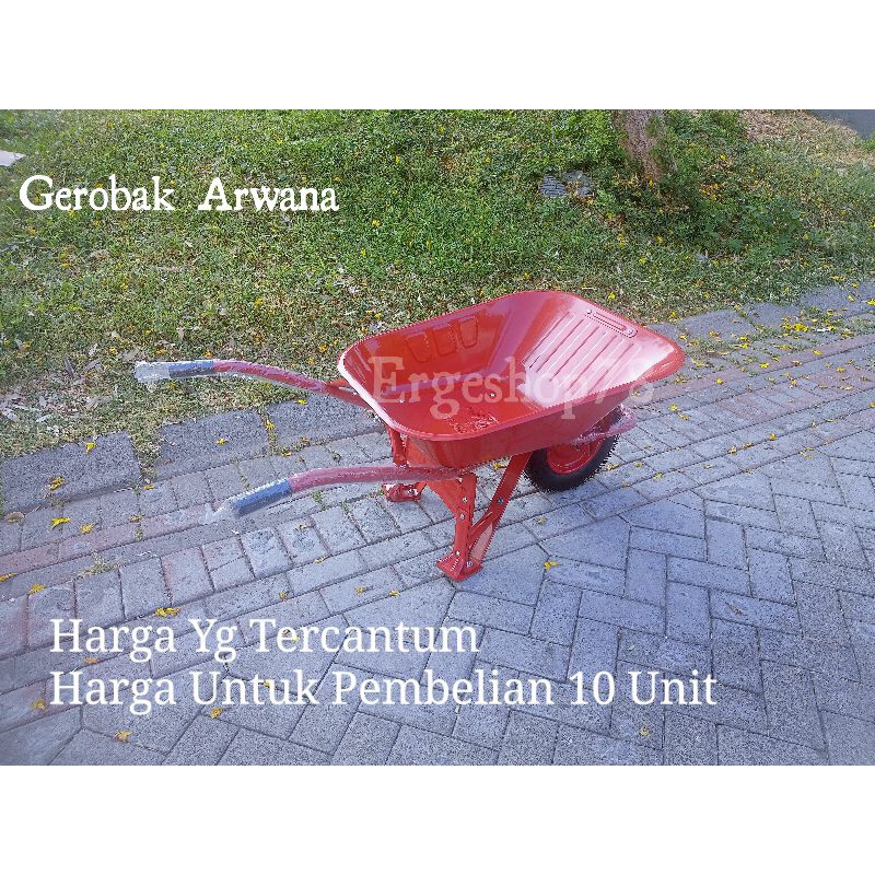 Jual Gerobak Sorong Pasir / Gerobak Proyek (Harga Untuk 10 Unit ...
