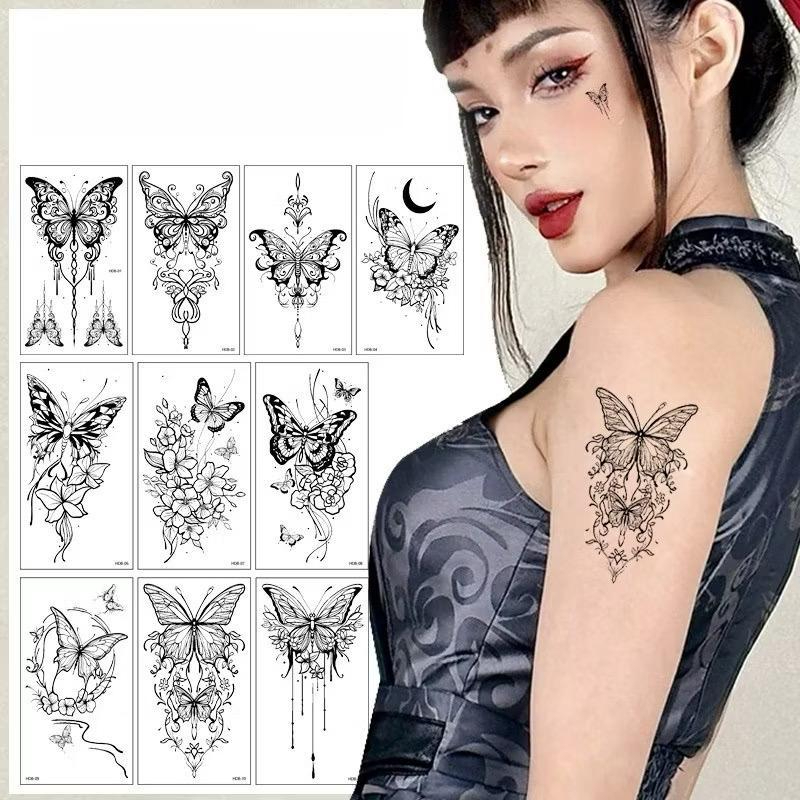 Jual rcsbeauty tato badan kupu kupu tato temporer tato sementara ...