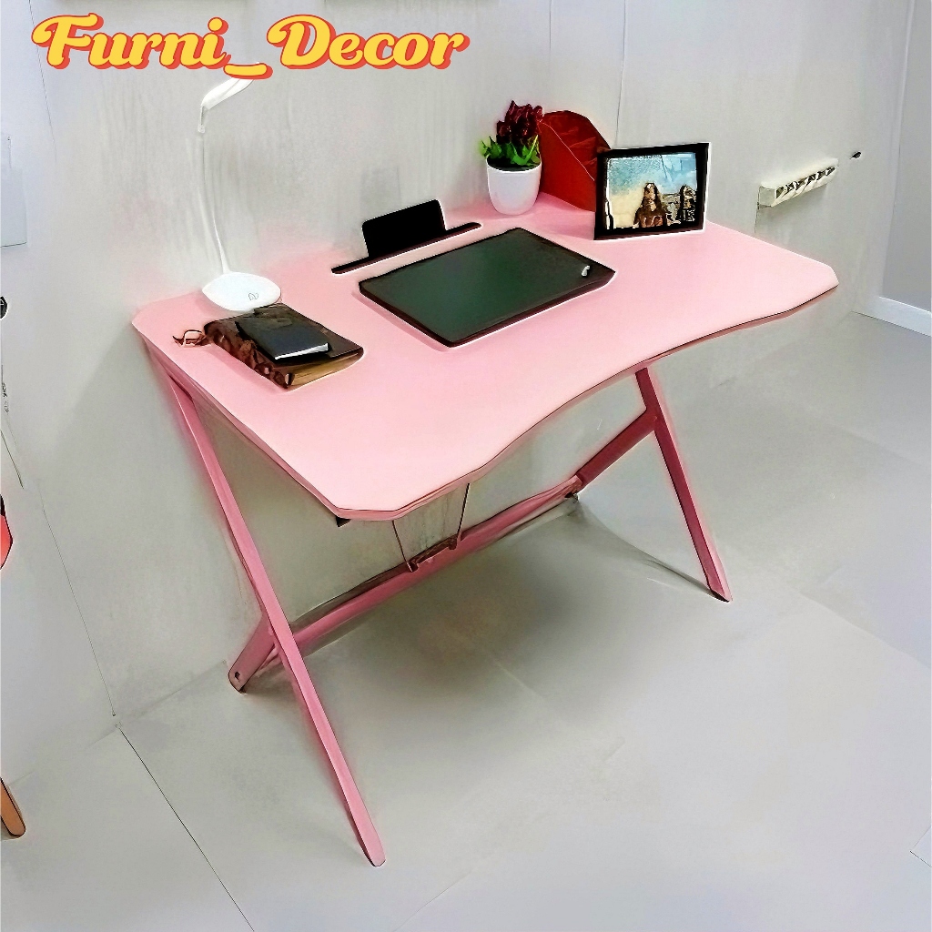 Jual Meja Gaming Meja Pink Meja Komputer Meja Gaming Karbon Serat Meja ...