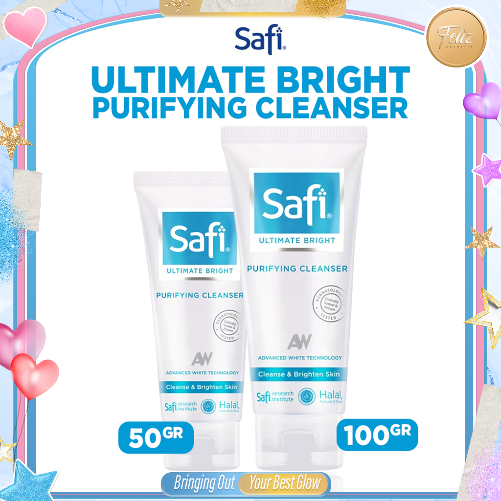 Jual * FELIZ * SAFI Ultimate Bright Purifying Cleanser | Shopee Indonesia