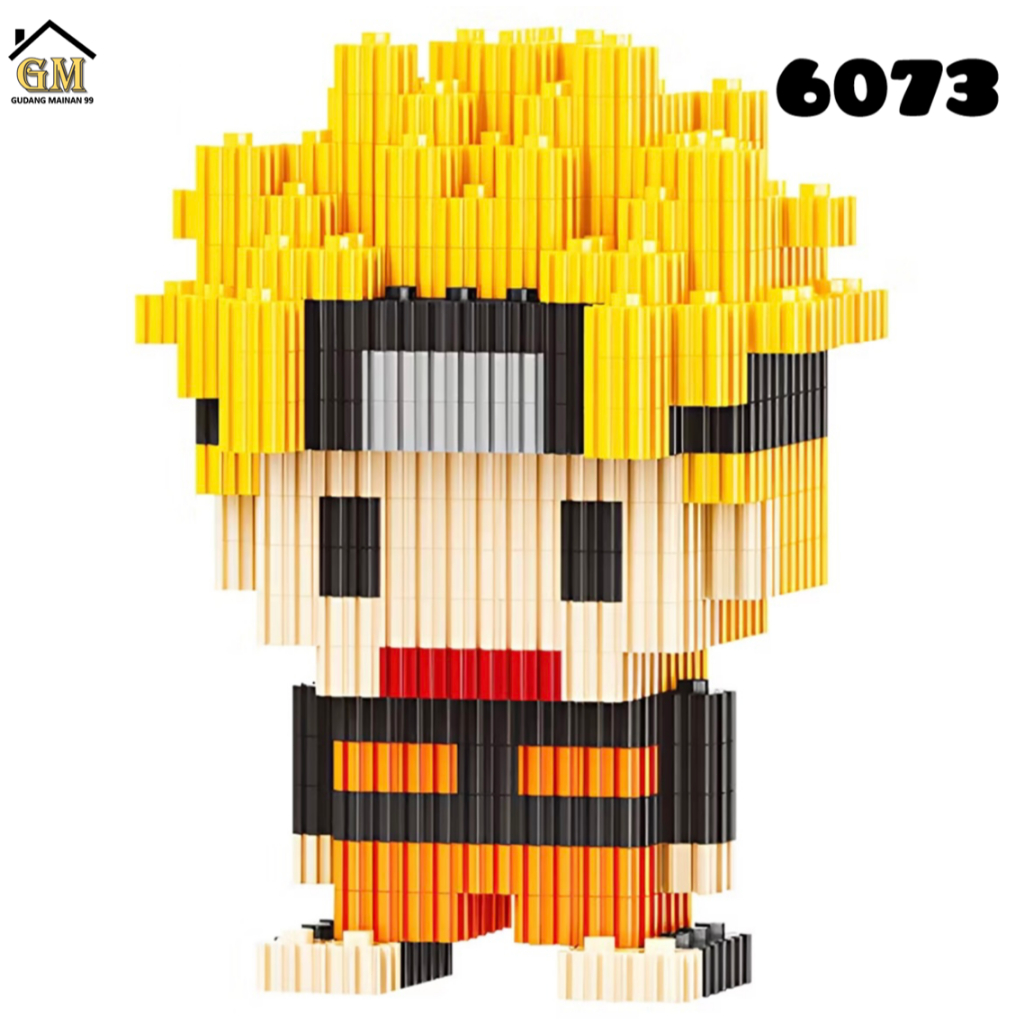 Jual GM99 - Nano Blocks MINI Series Anime X Naruto, Mainan Blok Susun ...