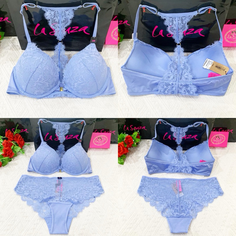 Jual La Senza Original Bra Hello Sugar Push Up Tebal Size 34A/S 34B/M 36B/M (Bukaan depan ...