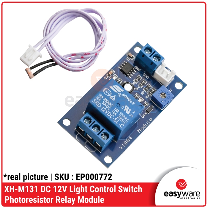 Jual XH-M131 DC 12V Light Control Switch Photoresistor Relay module | Shopee Indonesia