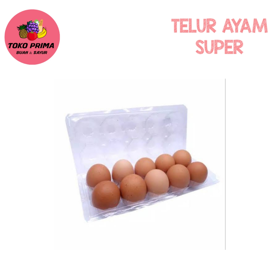 Jual Telur Ayam Premium Quality isi 10 Pcs | Shopee Indonesia