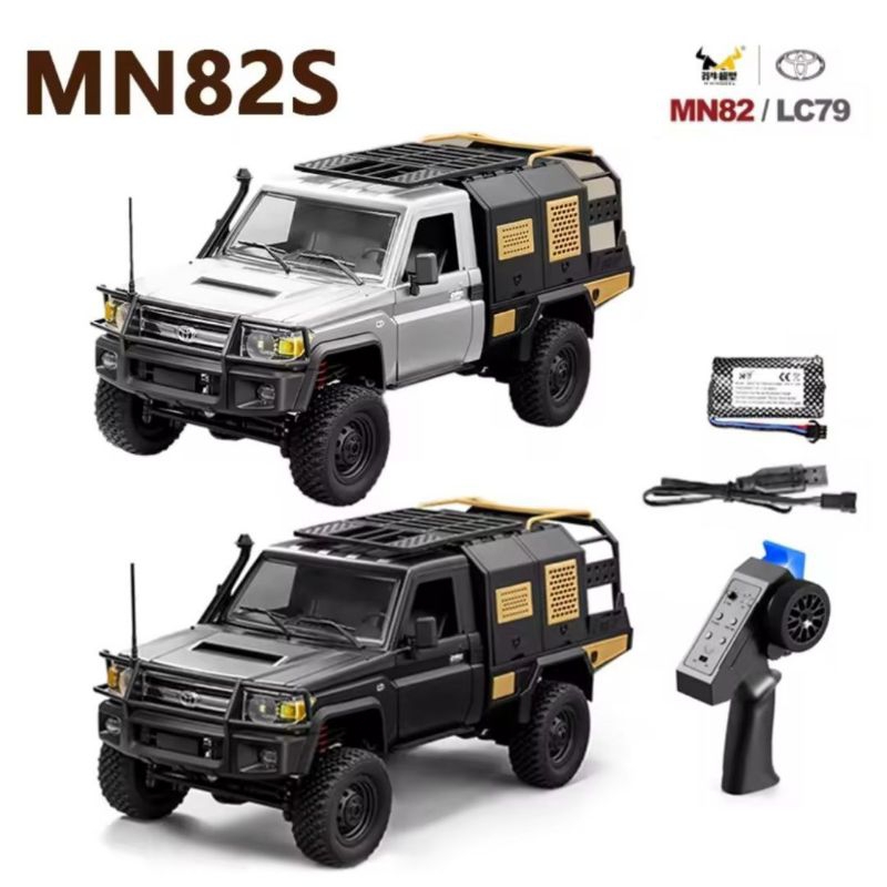 Jual MN82S MN82 TOYOTA official licensed LAND CRUISER 1979 LC79 rc car ...