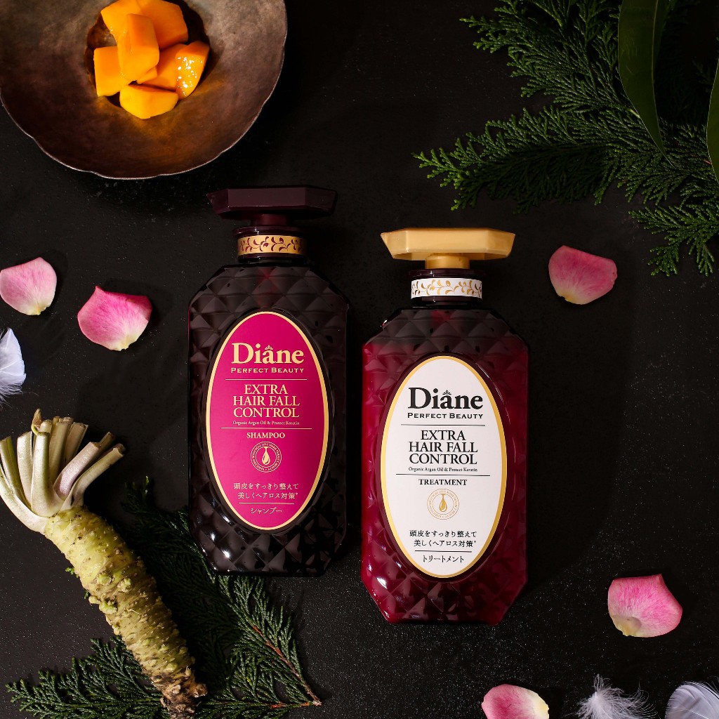 Jual Diane - Extra Hair Fall Control Shampoo 450ml (MADE IN JAPAN ...