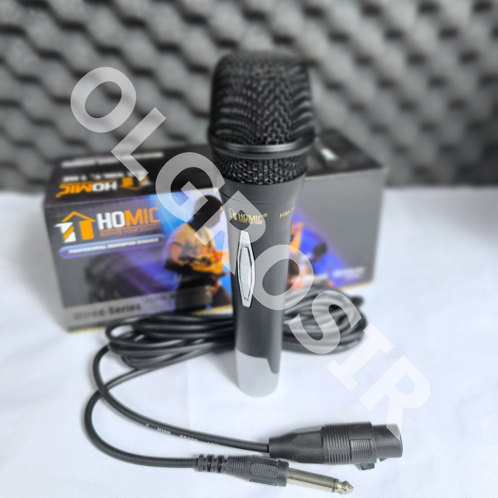 Jual Professional Mic Microphone Microfon Homic HM 703 Karaoke HM-703 ...