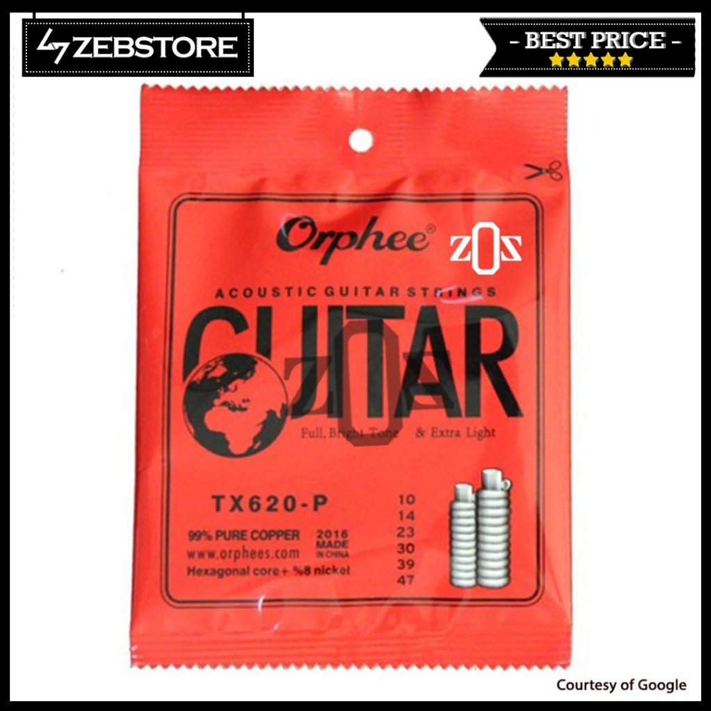 Jual Senar String Gitar Akustik Acoustic Orphee TX620-P 10-47 | Shopee ...