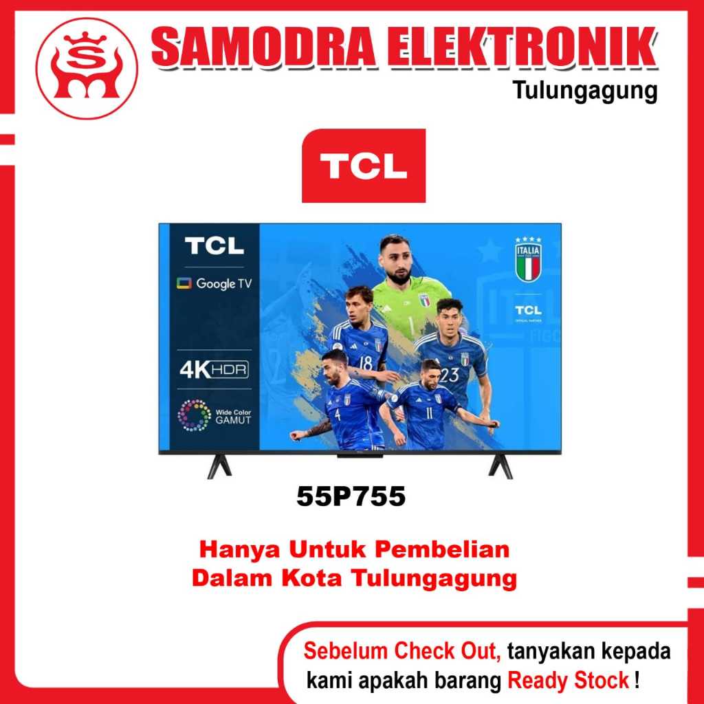 Jual LED TV TCL 55P755 | Led 55 Inch 4K UHD Google Tv Tcl | Shopee ...