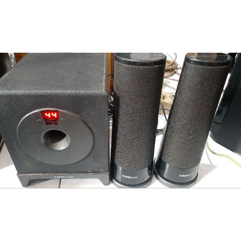 Jual speaker sonic gear HP/ speaKer active/ speaker laptop/ speaKer komputer bekas, speaker mini ...