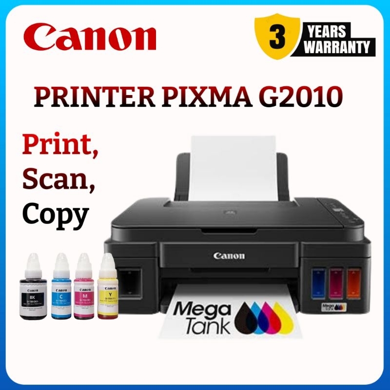 Jual PRINTER CANON G2010 PIXMA GARANSI RESMI - PRINTER G2010 | Shopee ...